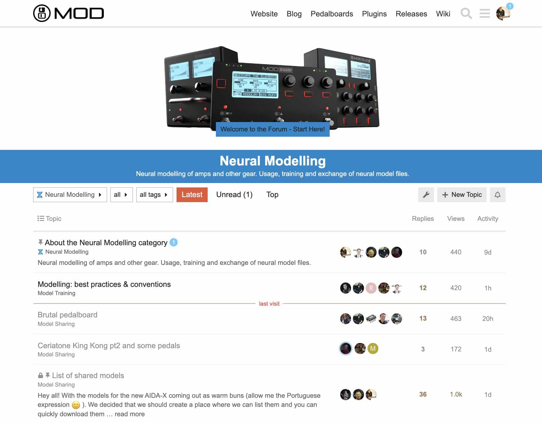 AIDA-X - MOD Audio website